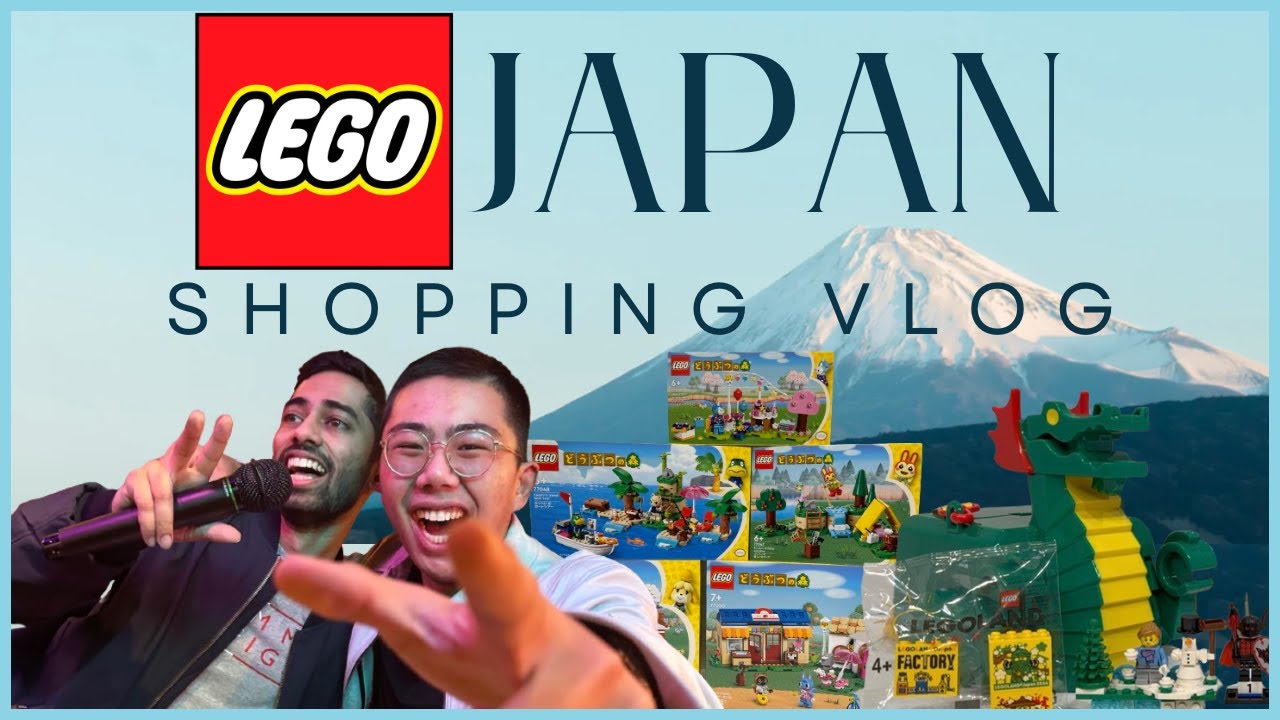 Shopping for Rare LEGO in Tokyo, Japan and Seoul, Korea! - YouTube