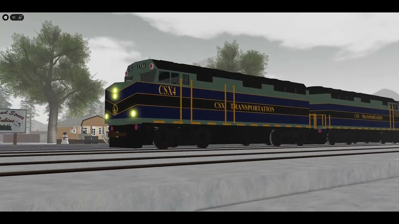 ROBLOX Railfanning at Folkston, GA S58E58: CSX OCS Train - YouTube
