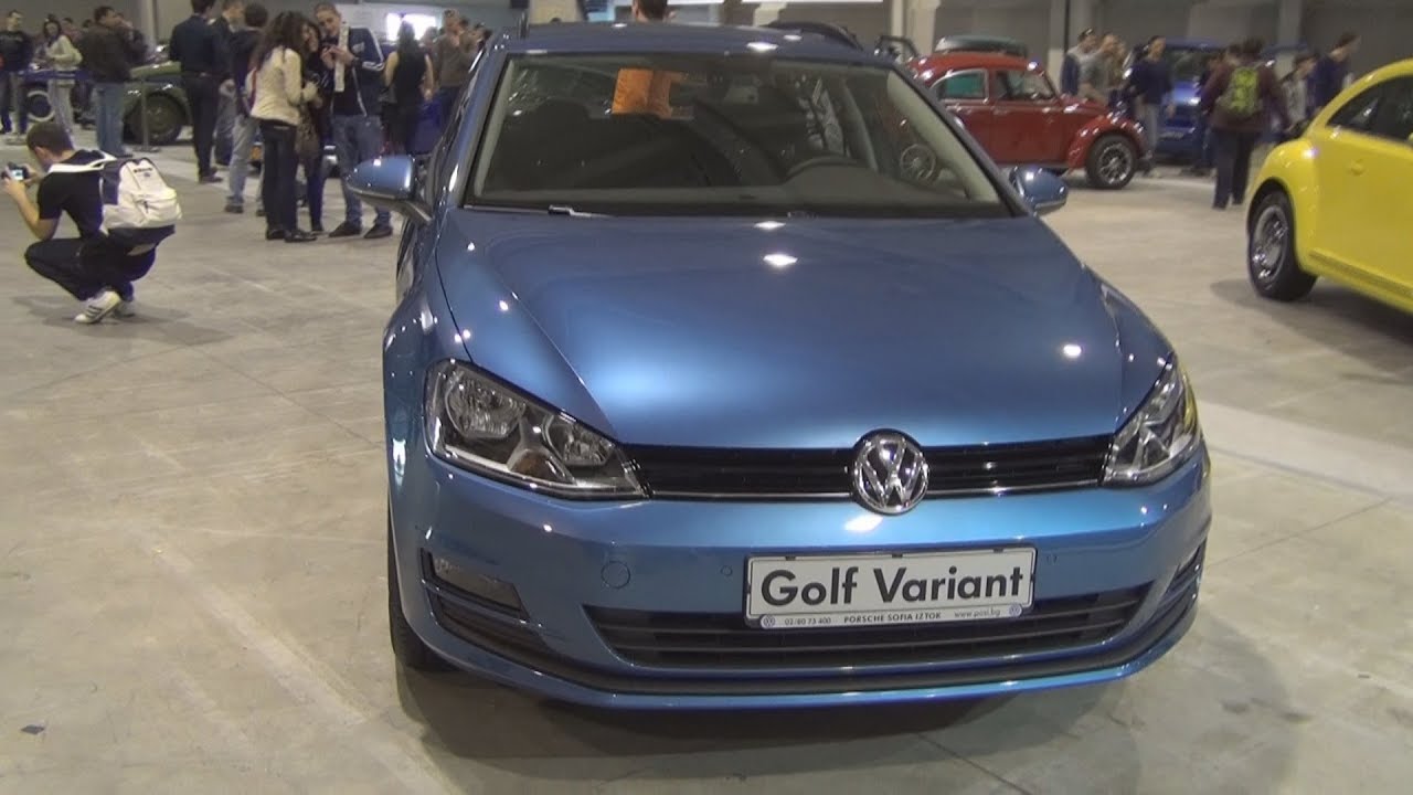 Volkswagen Golf Variant Trendline 1.6 TDI BMT Exterior and Interior ...