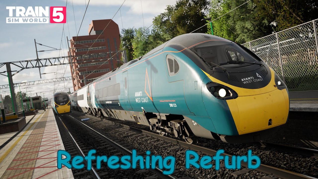 Refreshing Refurb - West Coast Main Line South - Class 390 - Train Sim ...