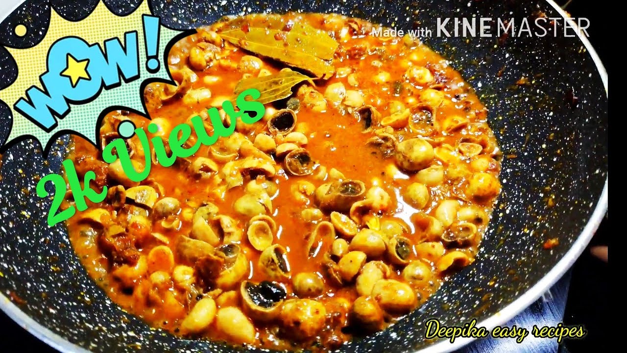 झारखण्ड की स्पेशल डिश रुगड़ा करी | फुटका । Rugda curry | - YouTube