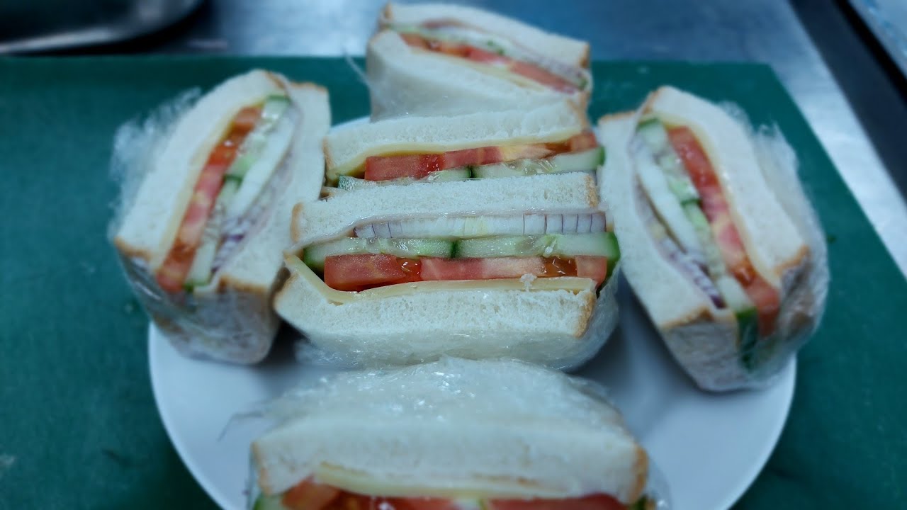 How to make Sandwich | Sandwich recipe | [Veg mayo Sandwich] - YouTube