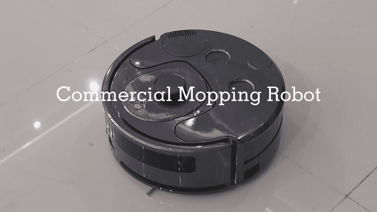 Commercial mopping robot have more functions:sweeping & mopping ...