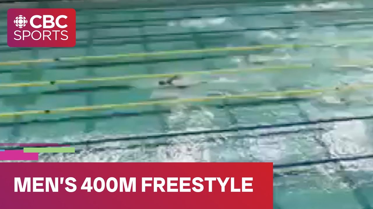 Men's 400m freestyle final | Speedo Canadian Open | #CBCSports - YouTube
