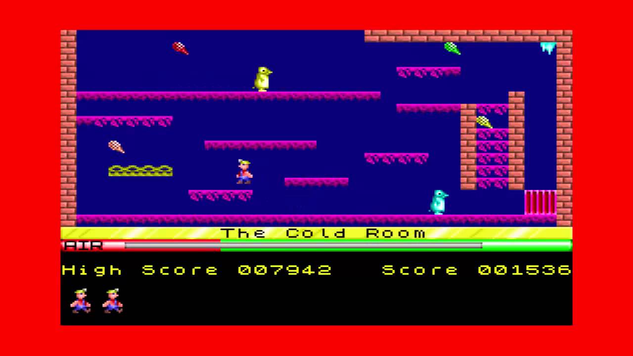 Manic Miner - Level 2 The Cold Room - YouTube