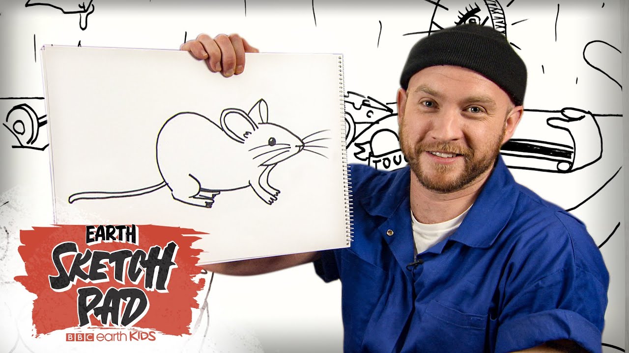 How to Draw the TOUGHEST Mouse Ever, In Under 3 Minutes! | Earth Sketch ...