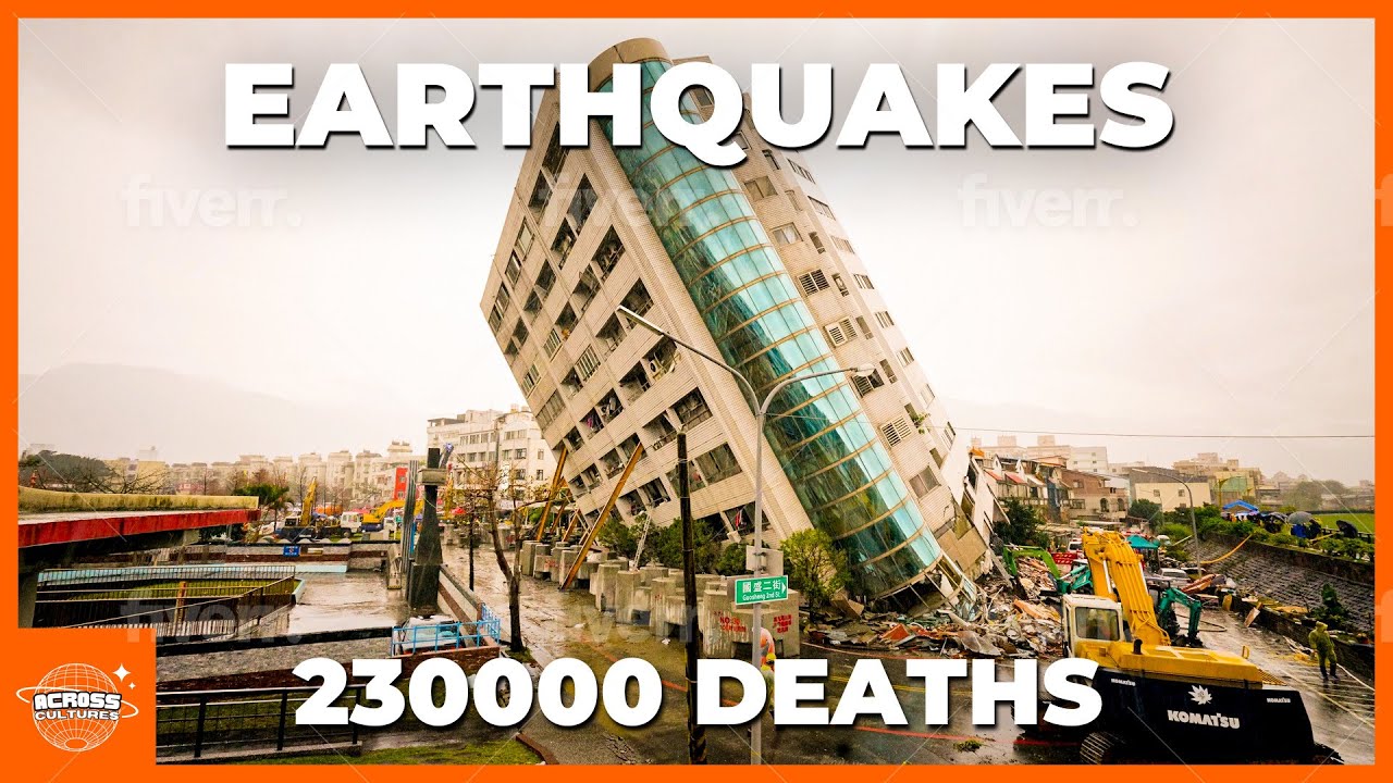 Top 5 countries with most earthquakes - YouTube