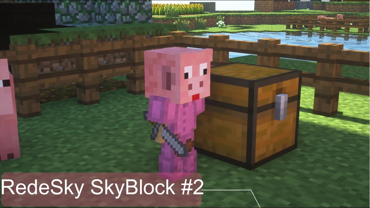 Pig Minion In RedeSky || Minecraft || REDESKY - YouTube