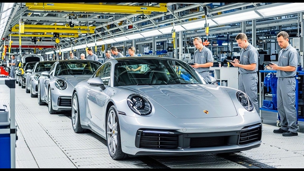 Inside the Porsche 911 Factory | How Iconic Sports Cars Are Built (Full ...