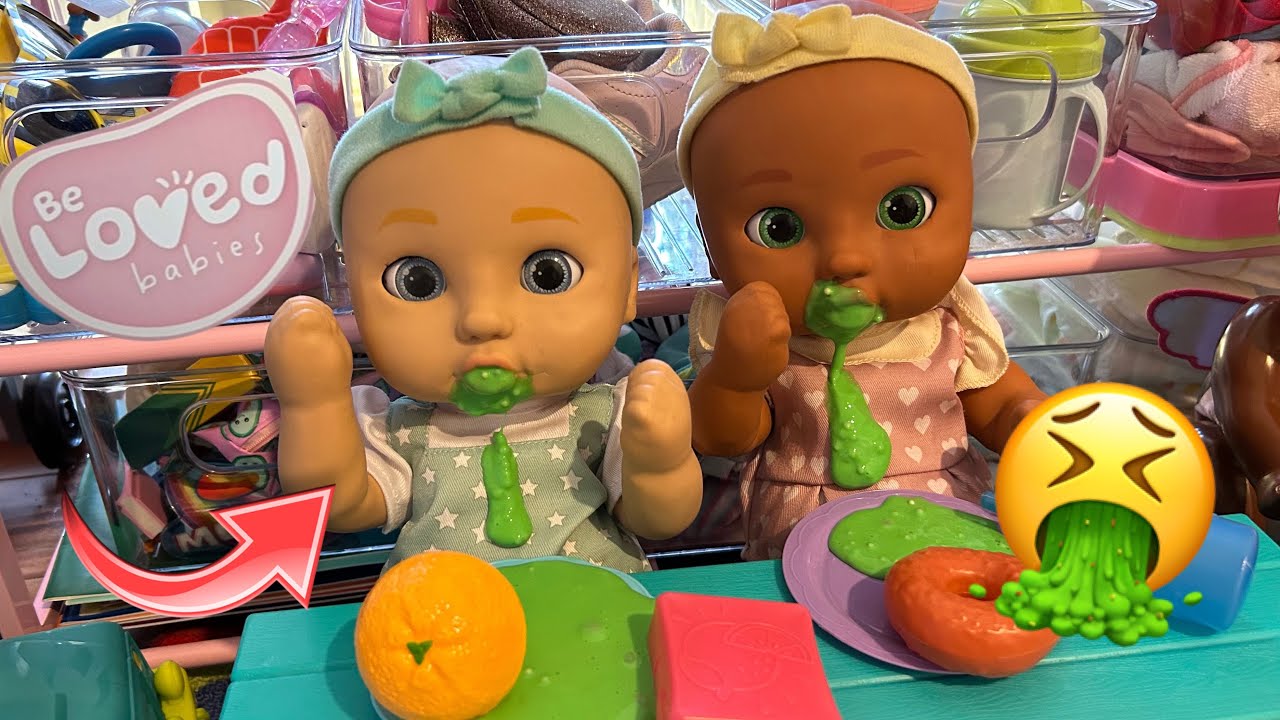 NEW Be Loved Baby doll twins get Sick at daycare! 🤢 - YouTube