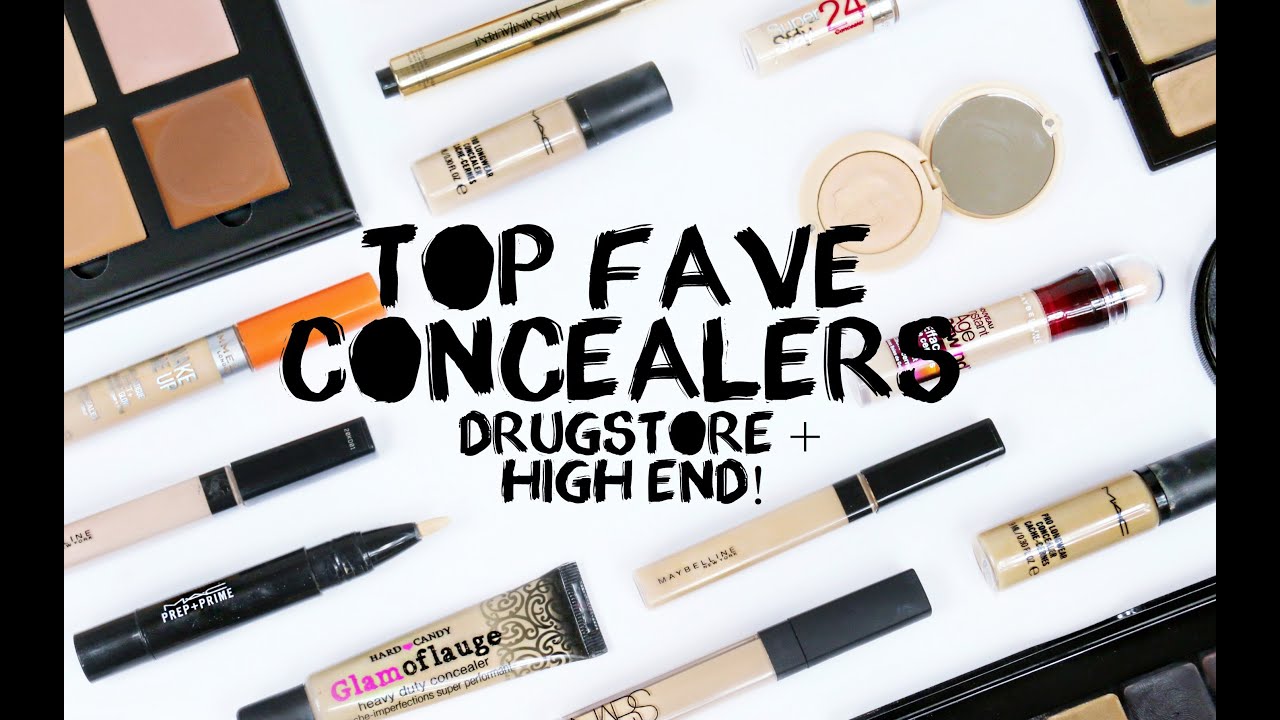 TOP FAVORITE CONCEALERS | FULL COVERAGE, NON CREASING + HIDE DARK UNDER ...