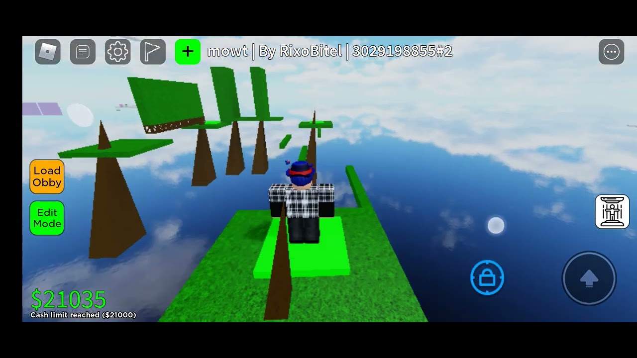 A video of me doing a 10 stage Obby (read description to play) - YouTube