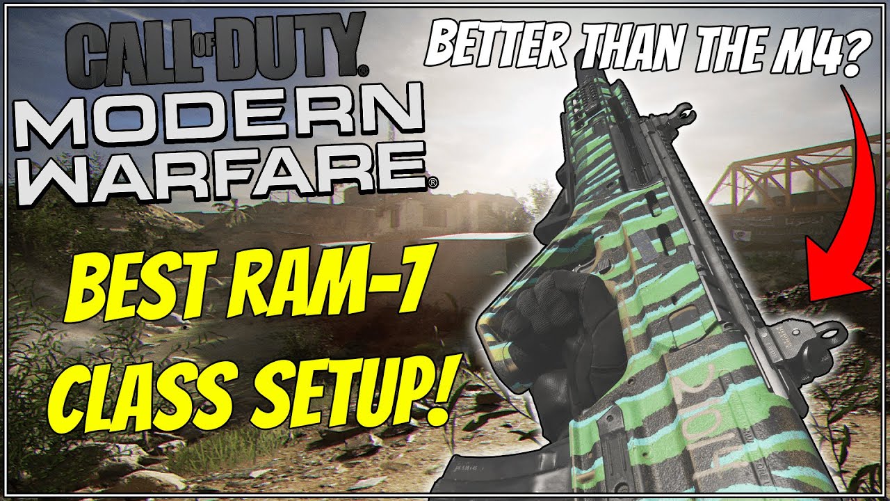 You NEED To Try This BEST Ram 7 Class Setup In Modern Warfare NOW ...