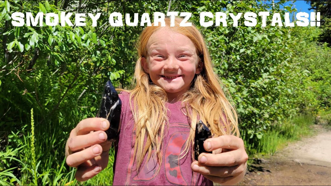 RARE IDAHO SMOKEY QUARTZ!!! [DIGGING FOR DISMAL SWAMP IDAHO QUARTZ ...