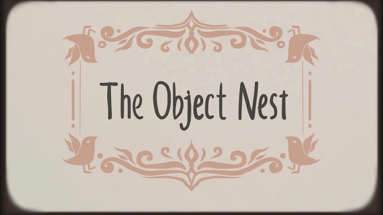 The object nest - YouTube