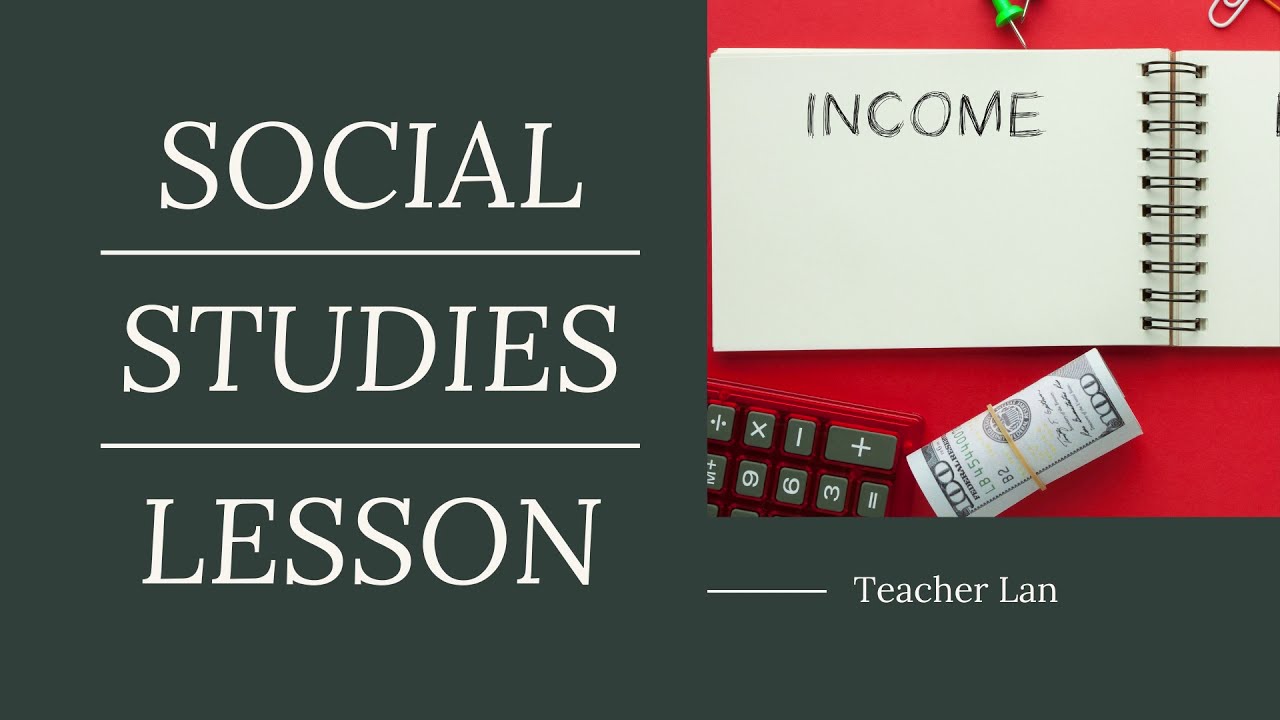 Social Studies Lesson - Income & Expenses For Kids - YouTube