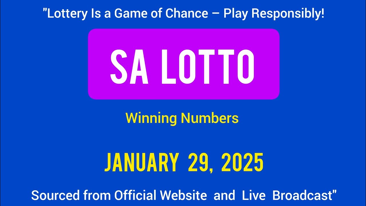 Sa Lotto, Lotto Plus 1, Lotto Plus 2 | 2025-01-29 | Draw No 2511 ...