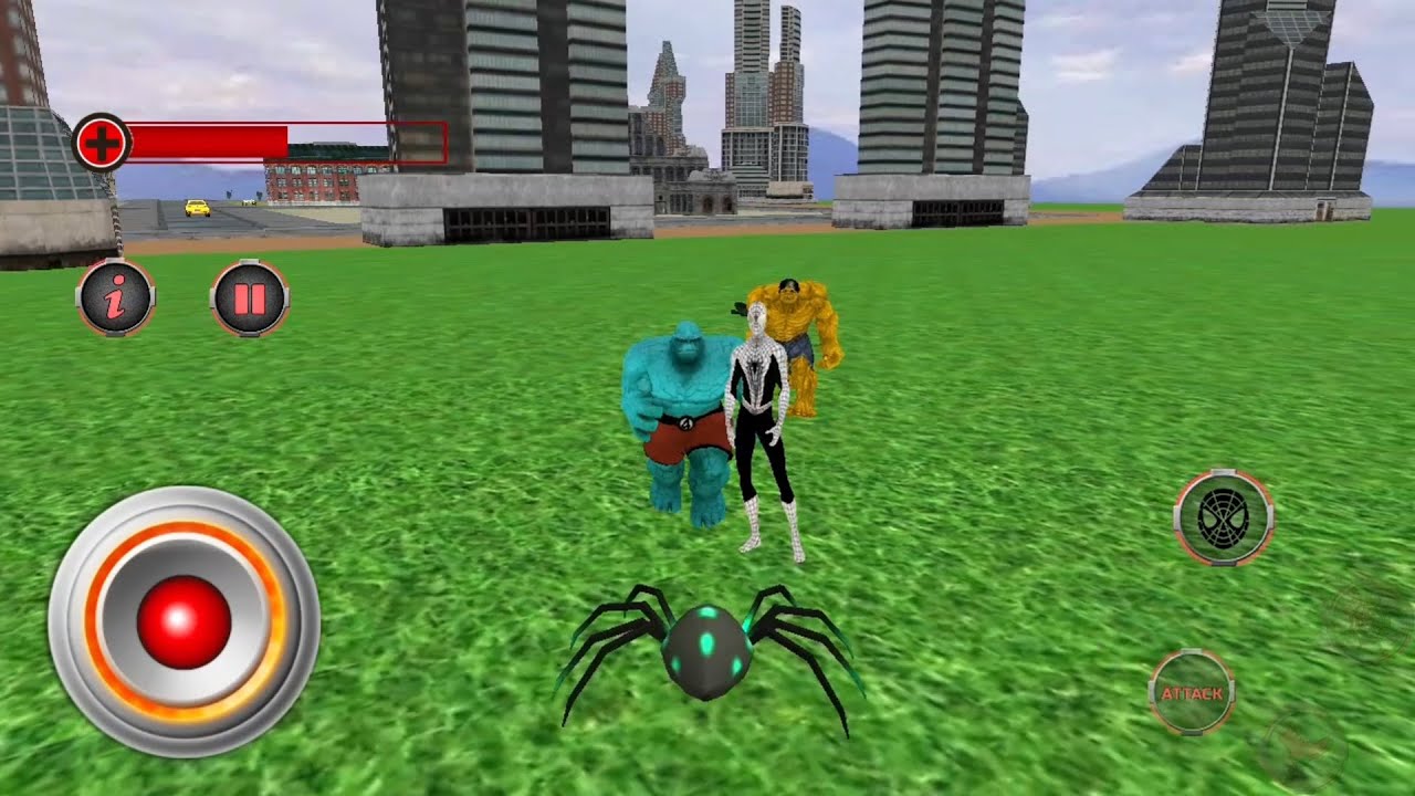 Multi Spider Heroes Rescue Fight against Monster Hero,Thing Hero,Bat ...