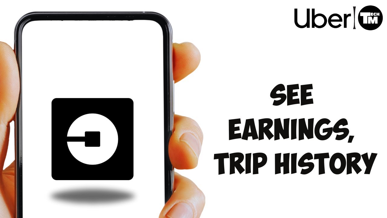 How to Access your Earnings and Trip History in Uber - YouTube