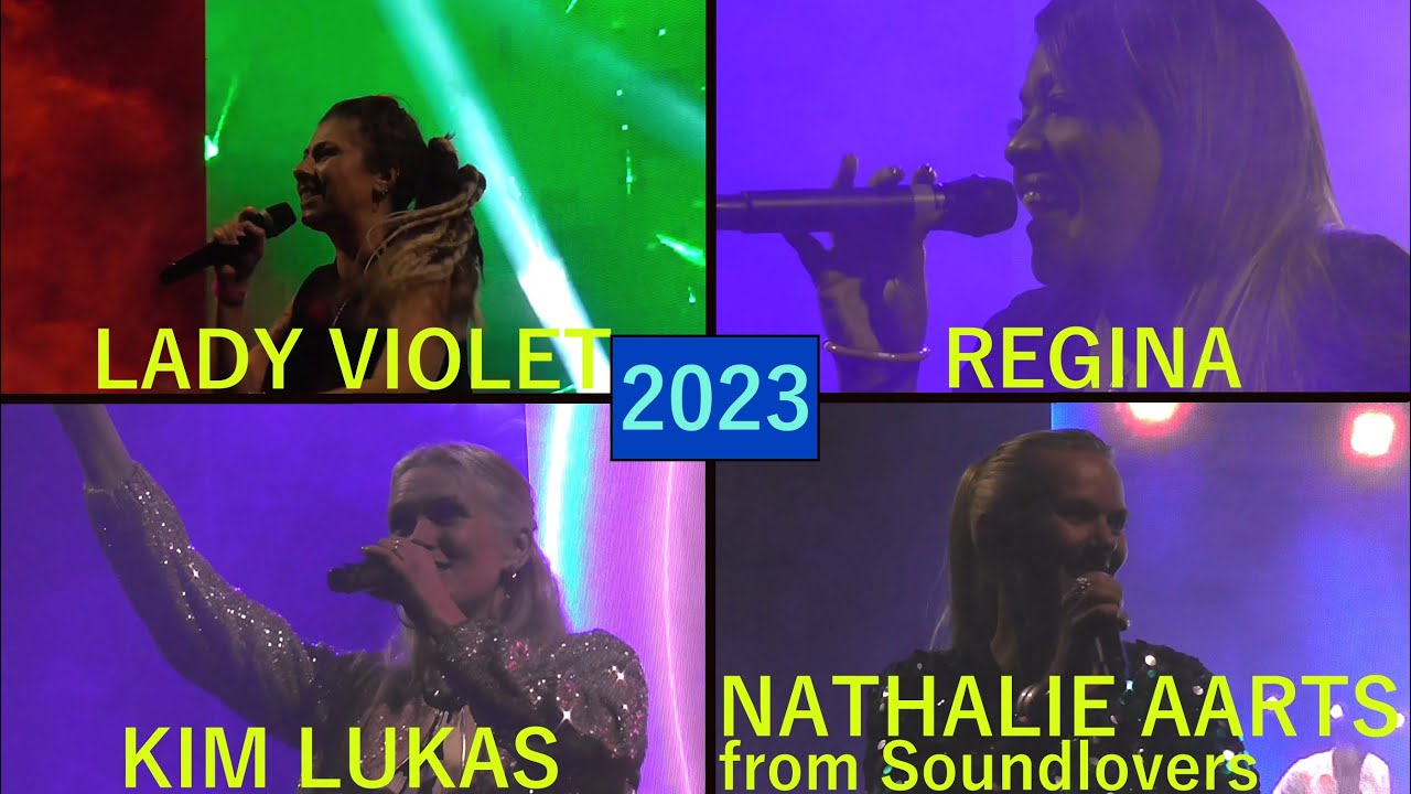 Lady Violet - Regina - Kim Lukas - Nathalie Aarts Soundlovers DANCE FESTIVAL 90/2000 ARCORE ...