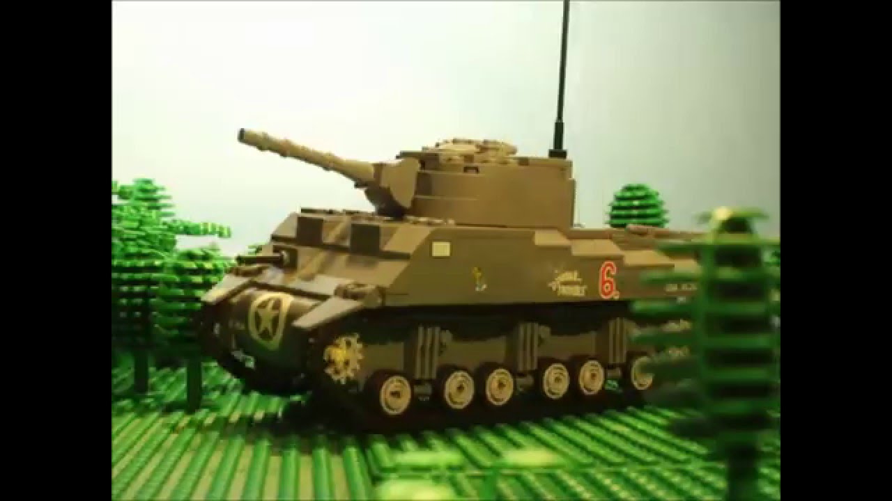 1944 Lego Tank Battle. - YouTube