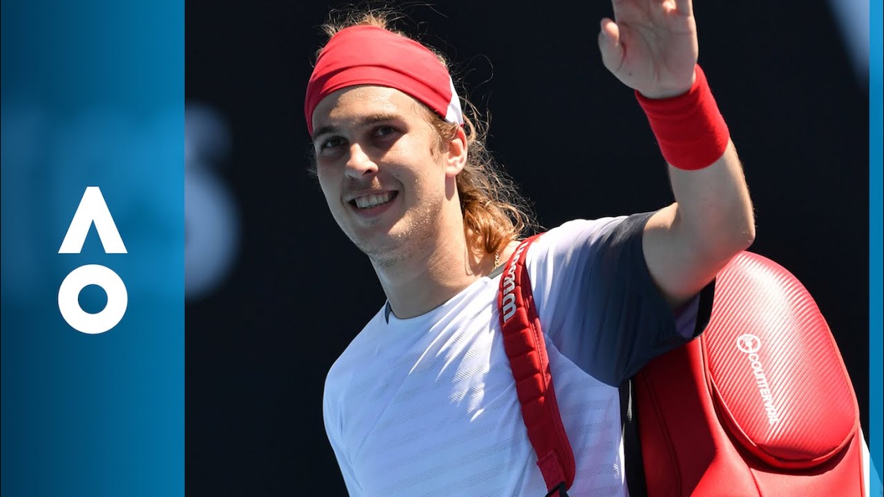Lukas Lacko v Milos Raonic match highlights (1R) | Australian Open 2018 ...