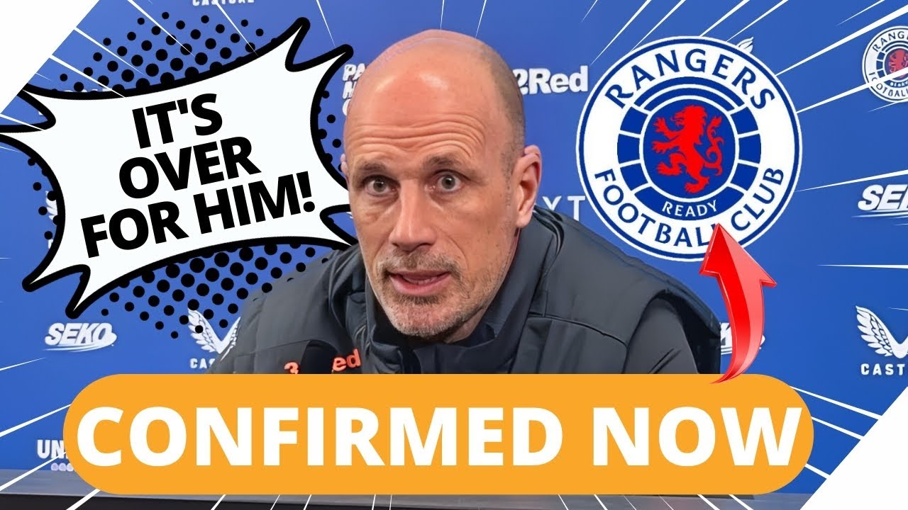 SAD NEWS! CONFIRMED DEPARTURE! CAUGHT OFF GUARD! RANGERS TRANSFER ...