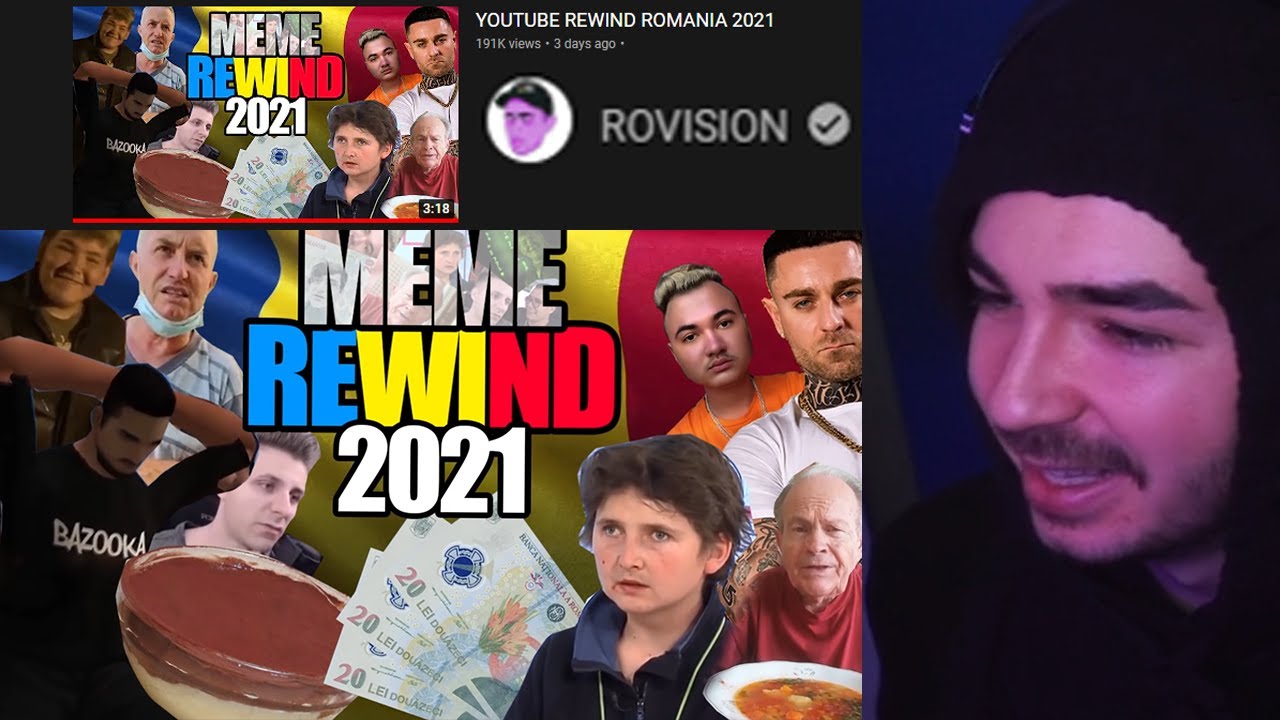 Reactionez la Rovision "YOUTUBE REWIND ROMANIA 2021" - YouTube