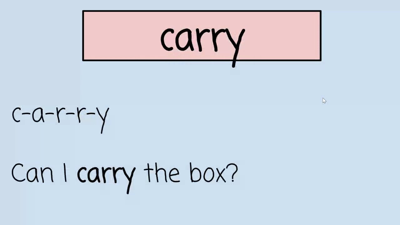 Reading Wonders Unit 4 Week 3 Sight Words 2nd Grade - YouTube