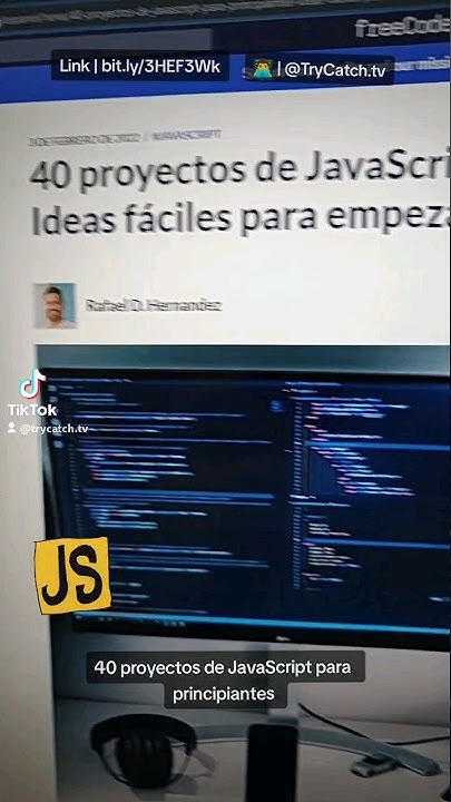 40 proyectos de JavaScript para principiantes #javascript #proyectos ...