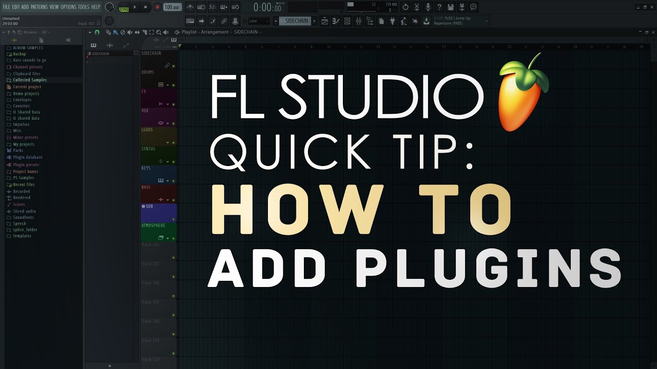 How To Add VST Plugins To FL Studio (Quick Tip) - YouTube