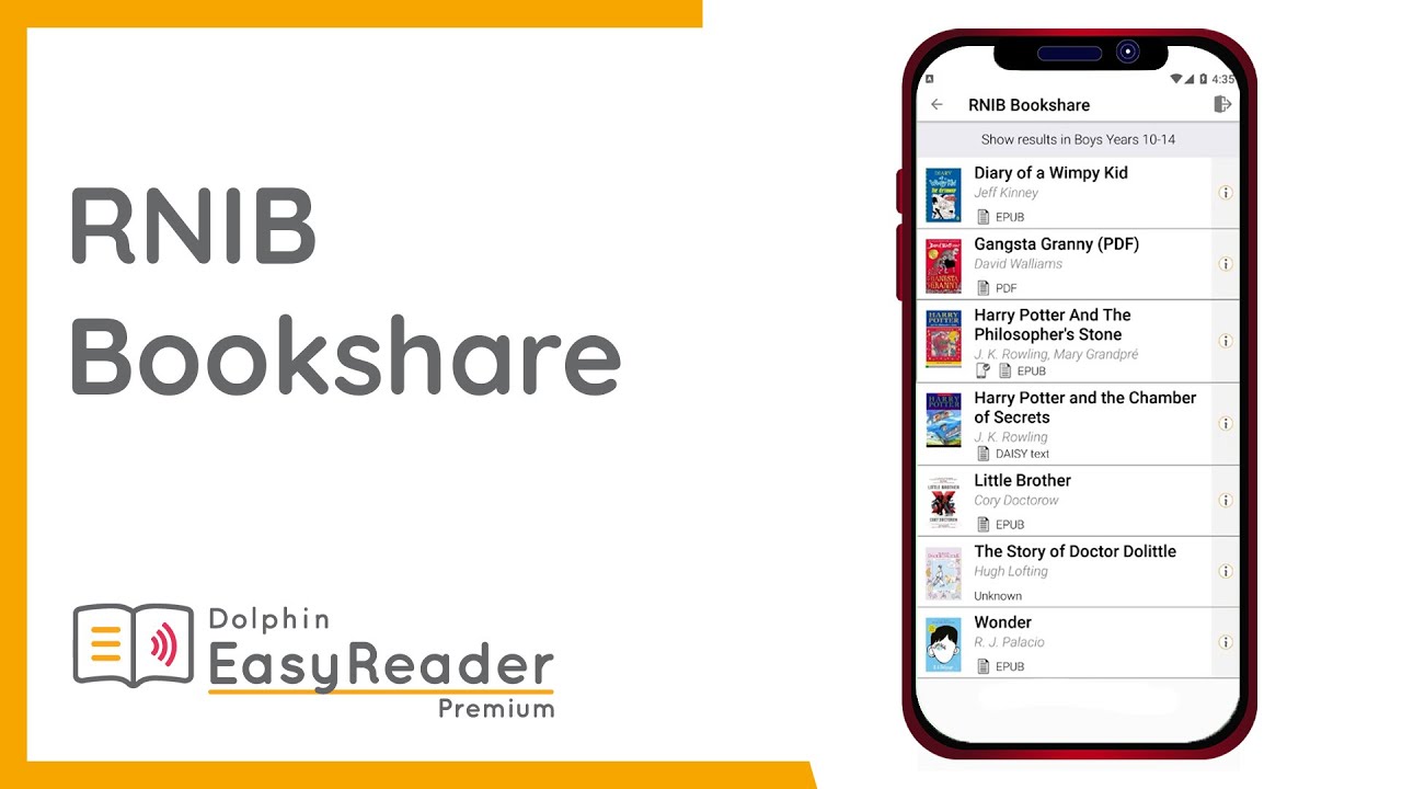 How To Access Over 1 Million Free Books With RNIB Using EasyReader - YouTube
