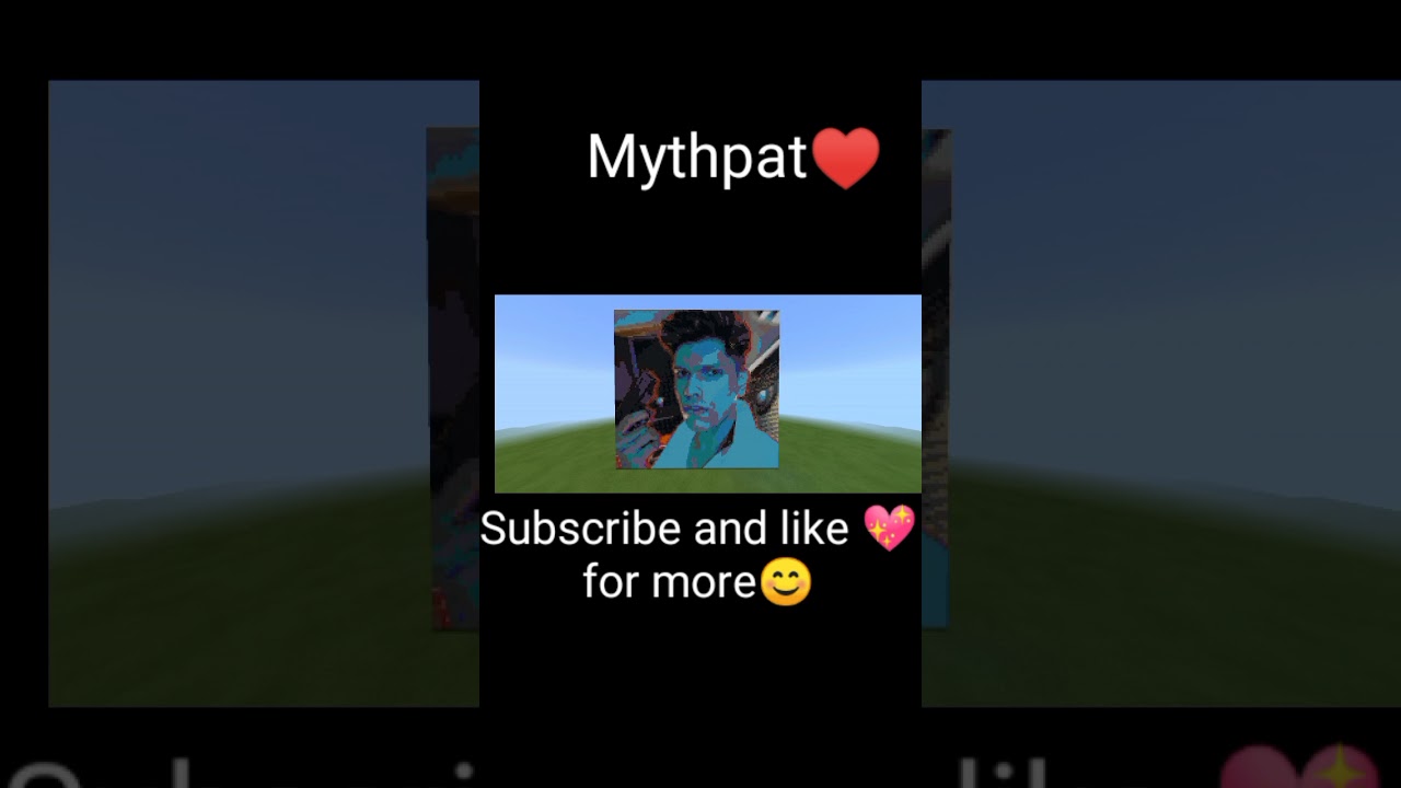 Mythpat block art in minecraft ||mythpat|| |minecraft| ||blockart ...