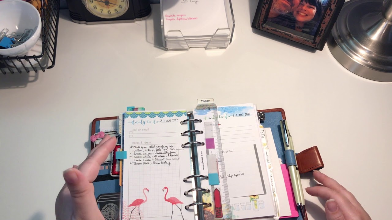 Janet Leather Standard Work Binder - YouTube