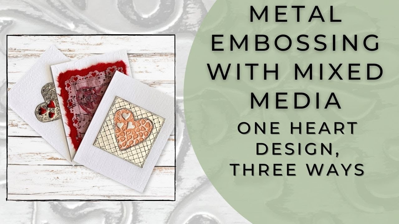 One Heart Design, Three ways - YouTube