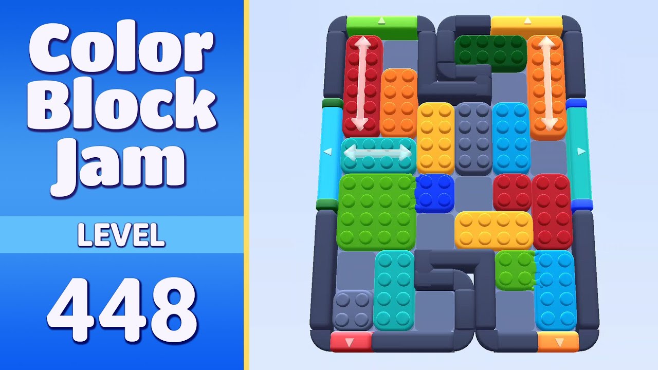 Color Block Jam Level 448 | Complete Walkthrough & Solutions! 🎯 - YouTube