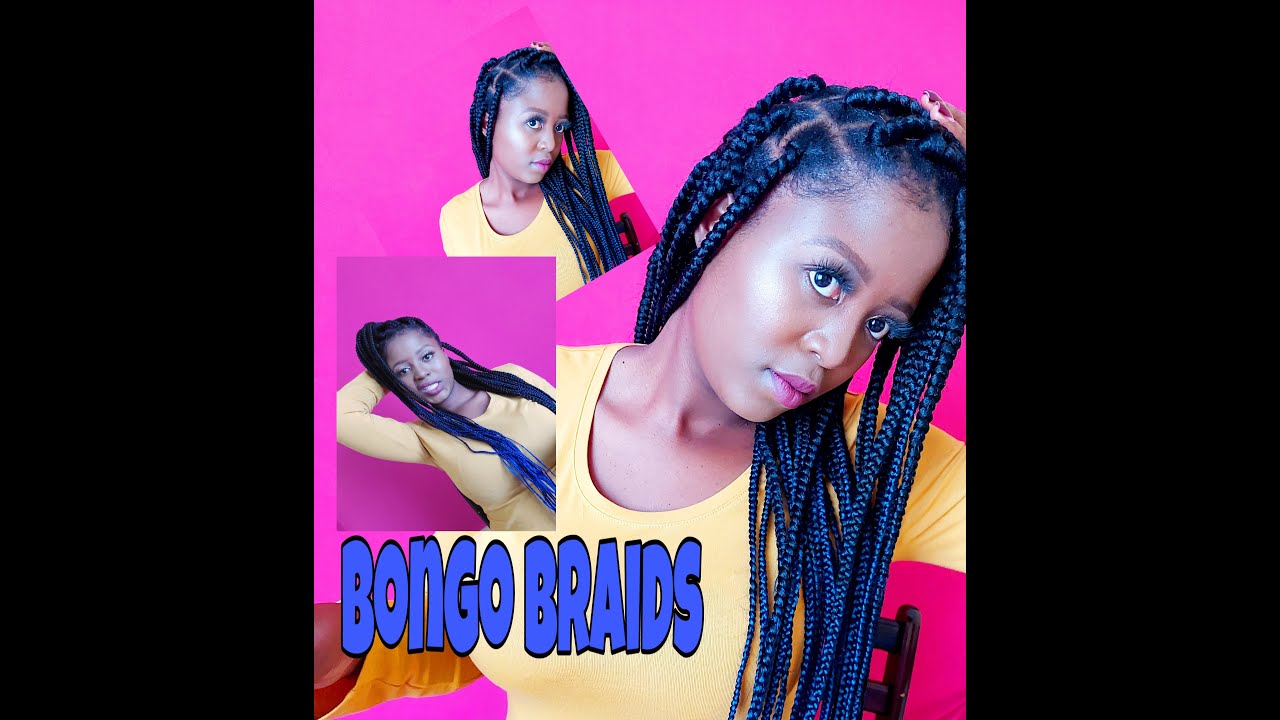 How to :Easy DIY Bongo/Jumbo braids (beginner friendly) - YouTube