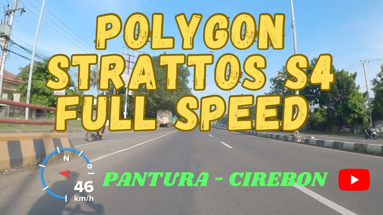 Polygon Strattos S4 Full Speed Pantura - YouTube