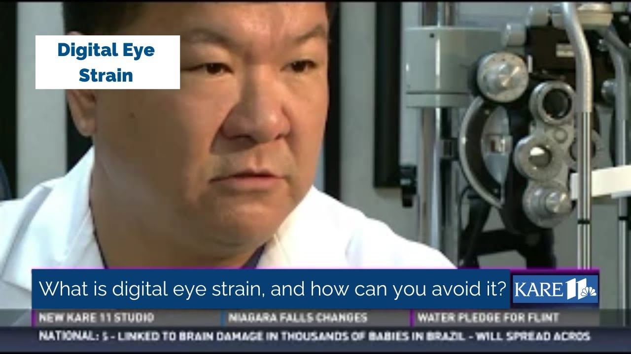 Doctors Warn of Digital Eye Strain | Dr. Ralph Chu on Kare11 - YouTube