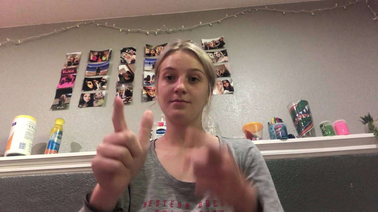 ASL first and last name - YouTube