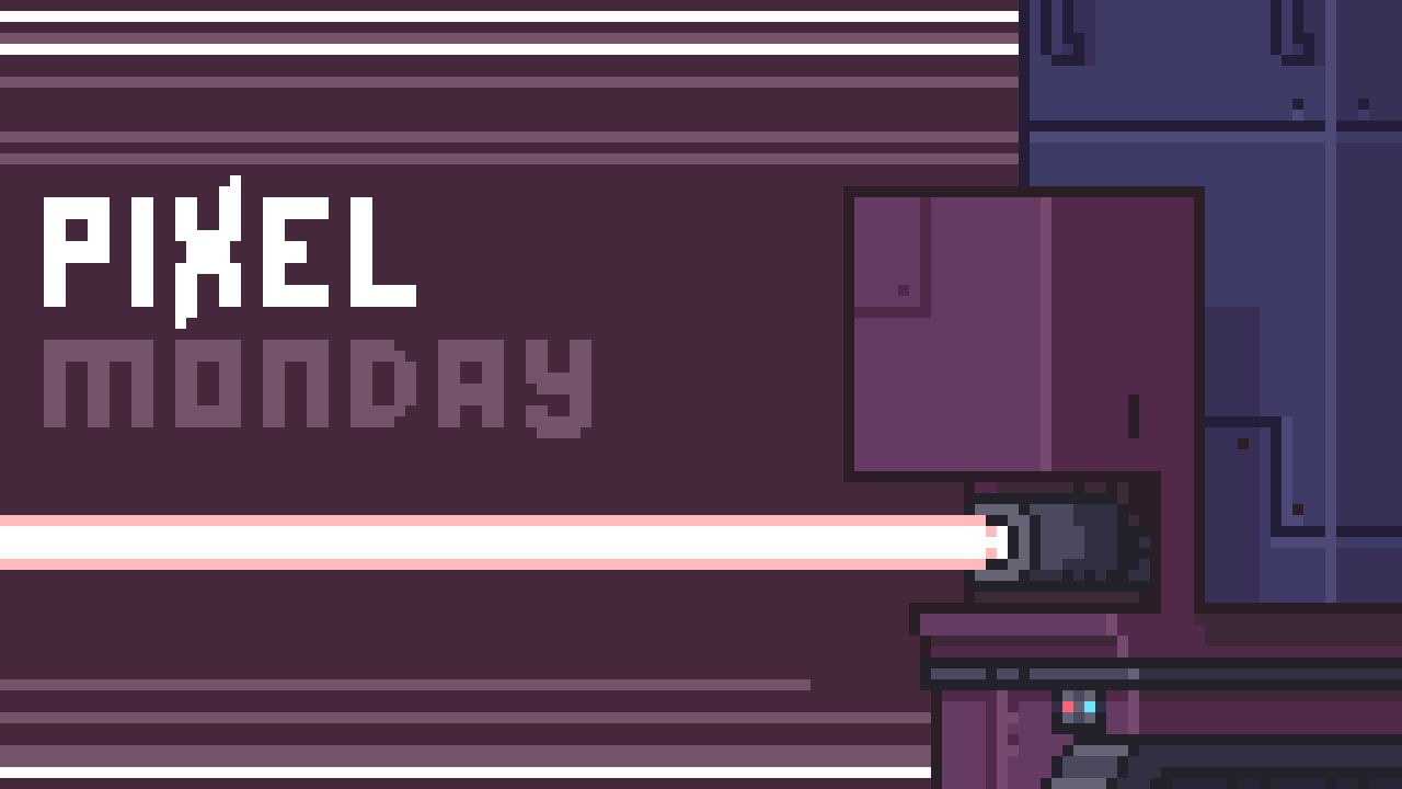 Pixel Monday - 'MMSnail' speed pixel art animation - YouTube