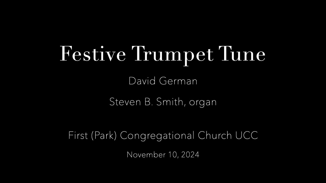 Festive Trumpet Tune by David German - YouTube