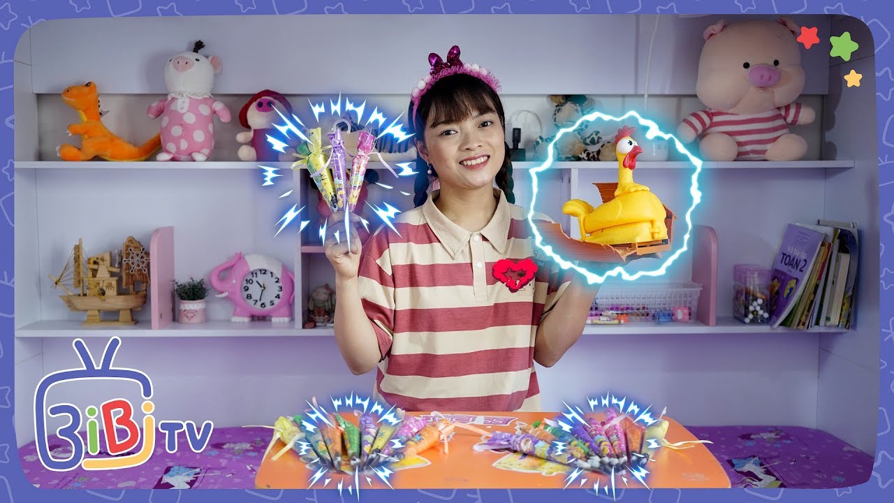 Bộ Đồ Chơi Gà Đẻ Trứng BIBI TV - YouTube