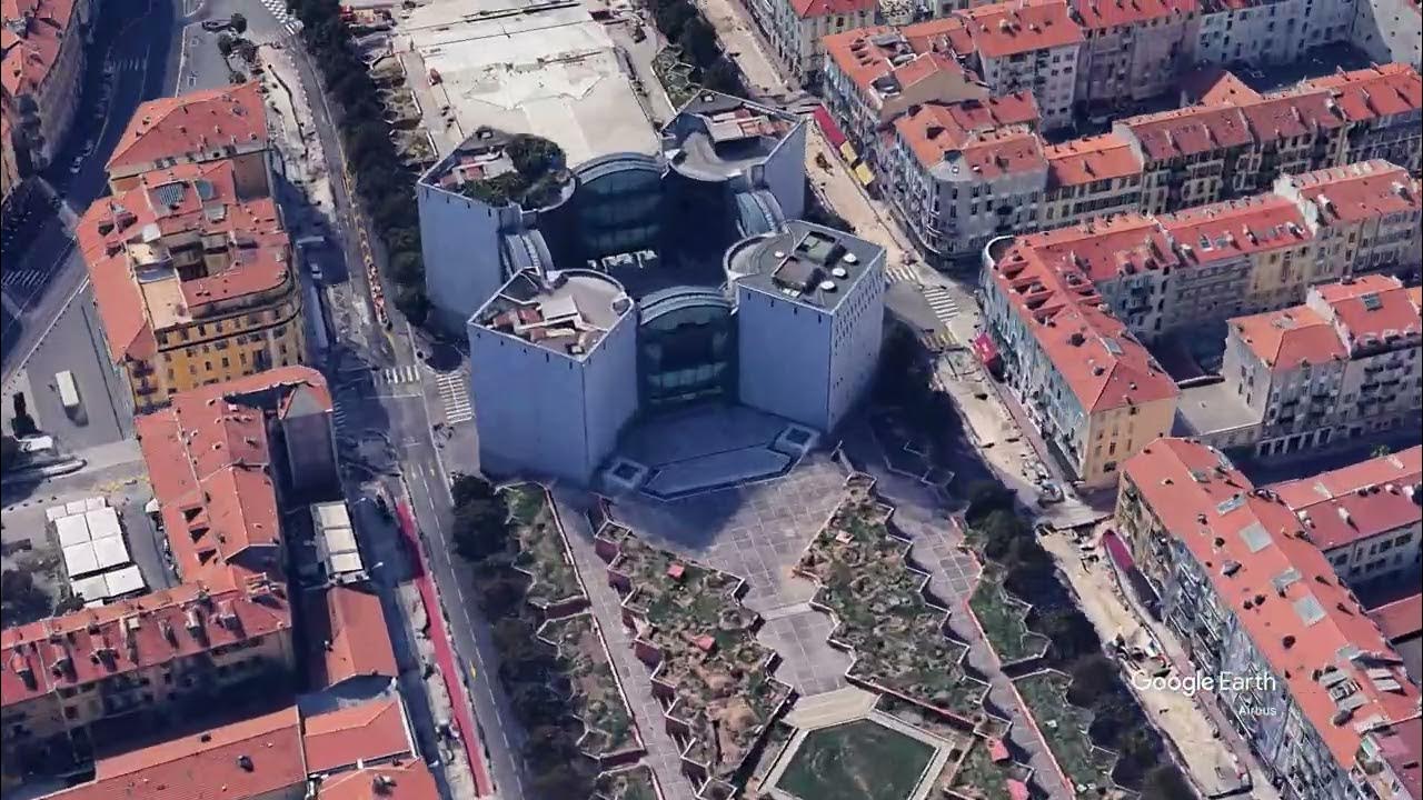 Top Attractions and Tour of Nice France | Google Earth Animation - YouTube