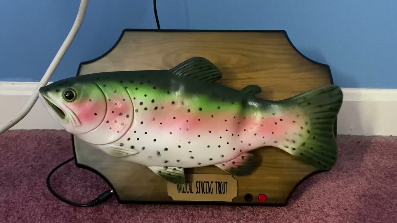 Join Smart International Magical Singing Trout Singing Fish - YouTube