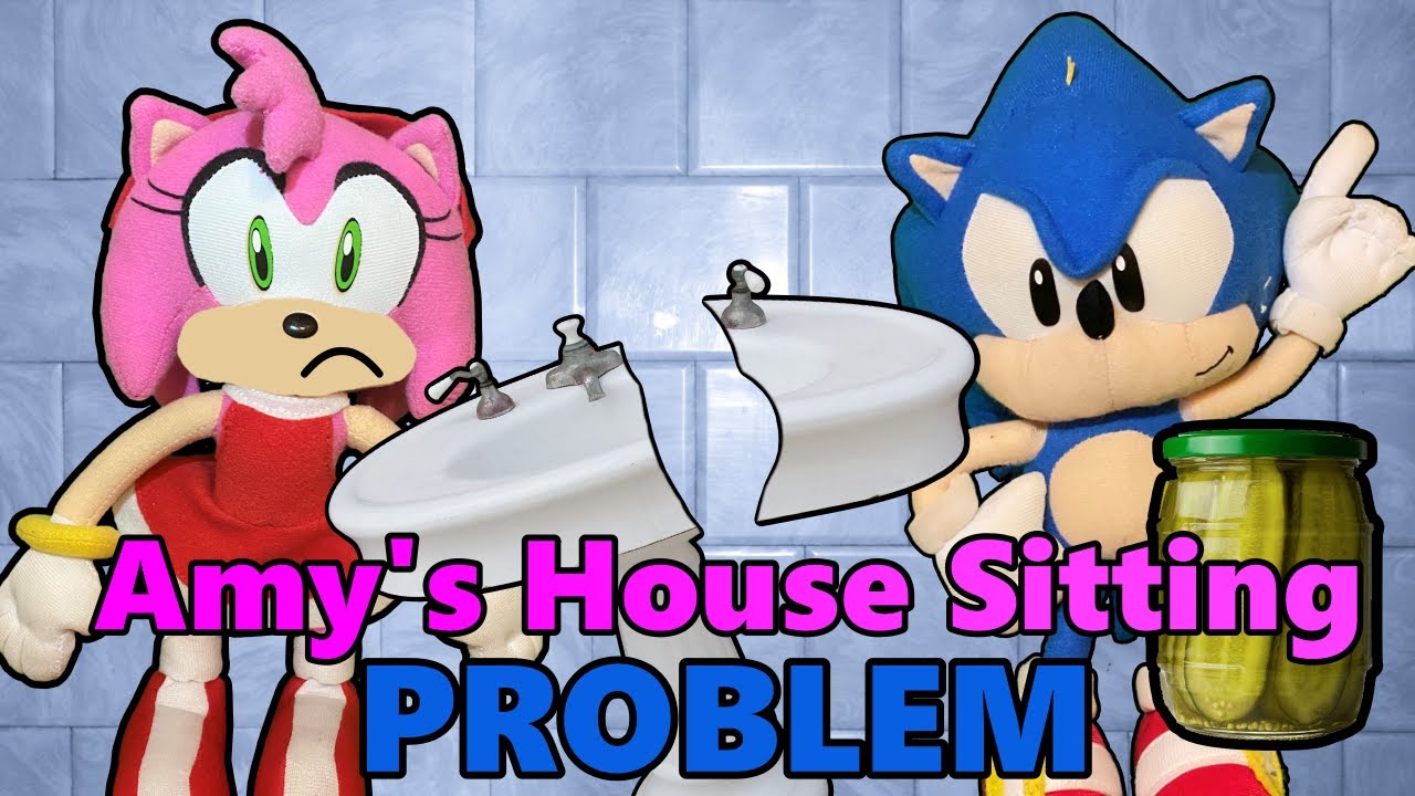 Sonic Plush - Amy's House Sitting Problem! - YouTube