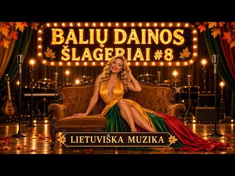 Balių Dainos | Lietuviški Šlageriai #8 | Nostalgiški Ritmai | NAUJIENA 2026