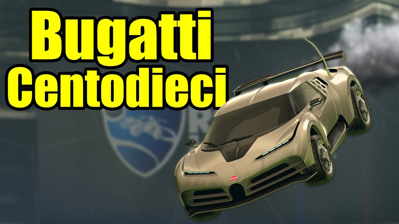 Match With The Bugatti Centodieci | Rocket League - YouTube