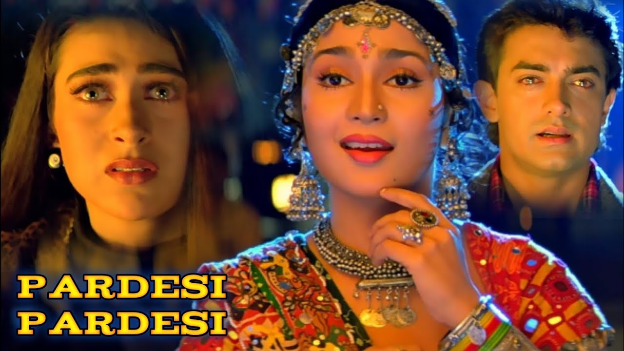 Pardesi Pardesi | Aamir Khan & Karisma Kapoor | Udit Narayan & Alka ...