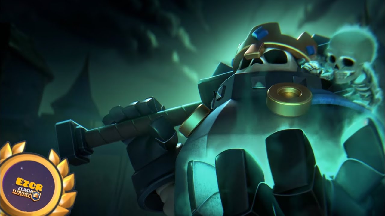 Skeleton King Clash Royale - YouTube